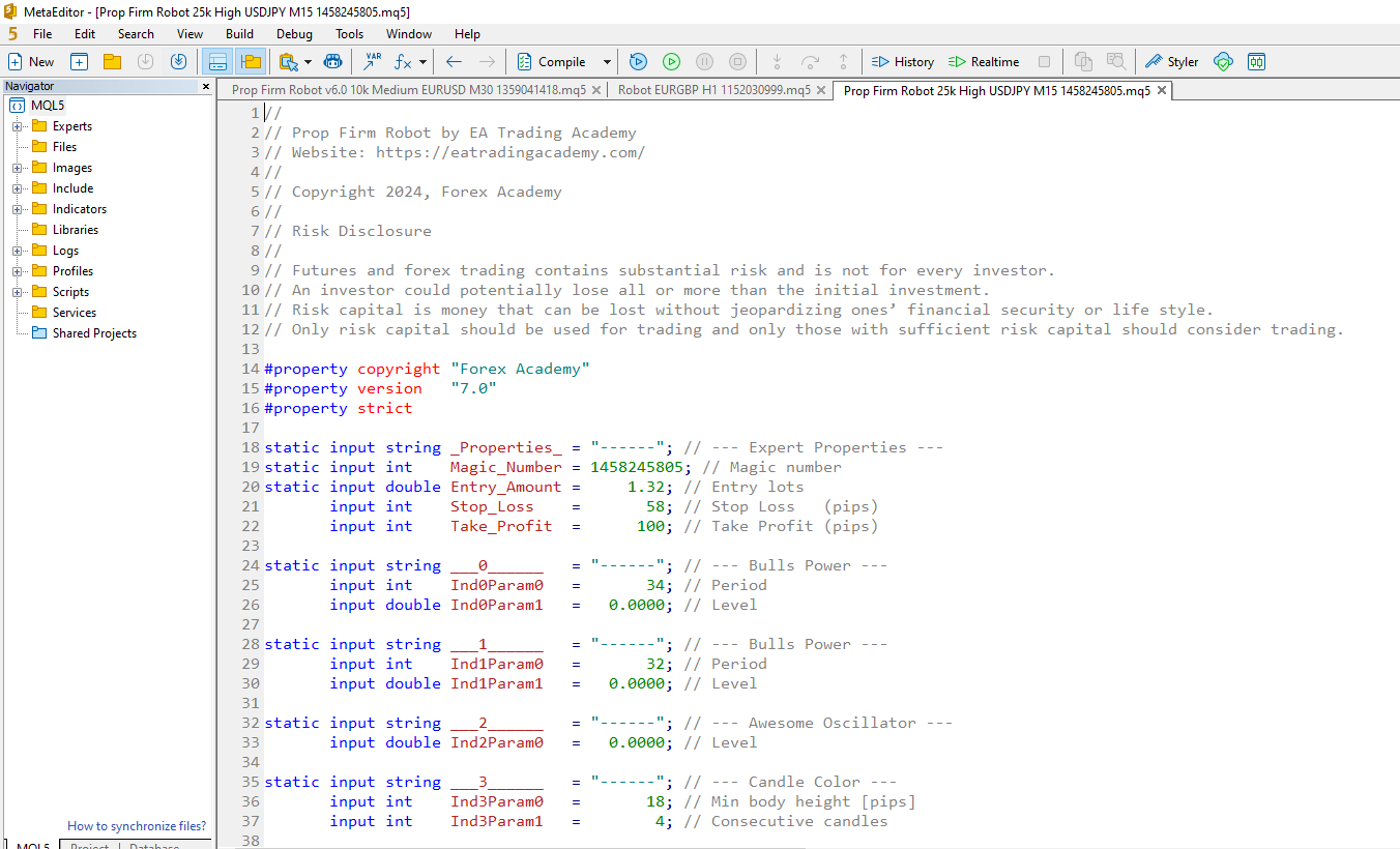Prop Firm Robots App Complete Guide - EA Trading Academy